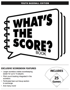 What’s The Scorebook – original features – What's The Scorebook